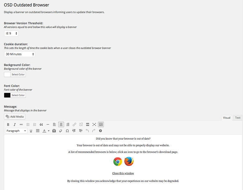 outdated_browser — The Codeby