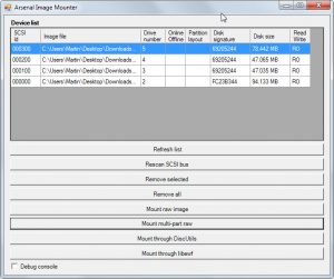 Обзор Arsenal Image Mounter: монтируем диски Linux и виртуальных машин ...