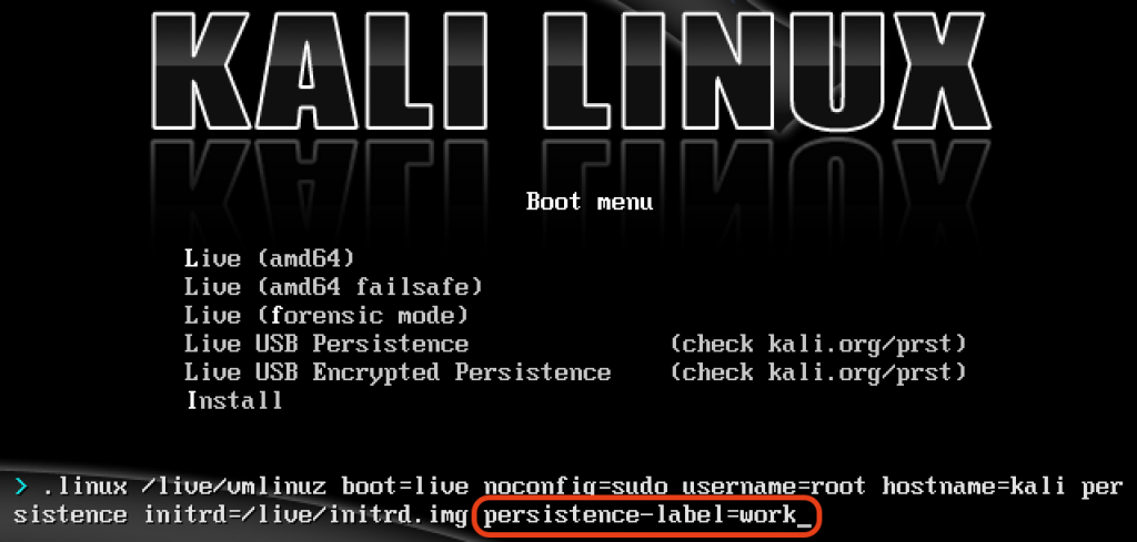Kali USB – хранилище с мульти профилями — The Codeby